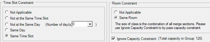 Stage 4: Constraint Setting: Group Constraint | TPlus
